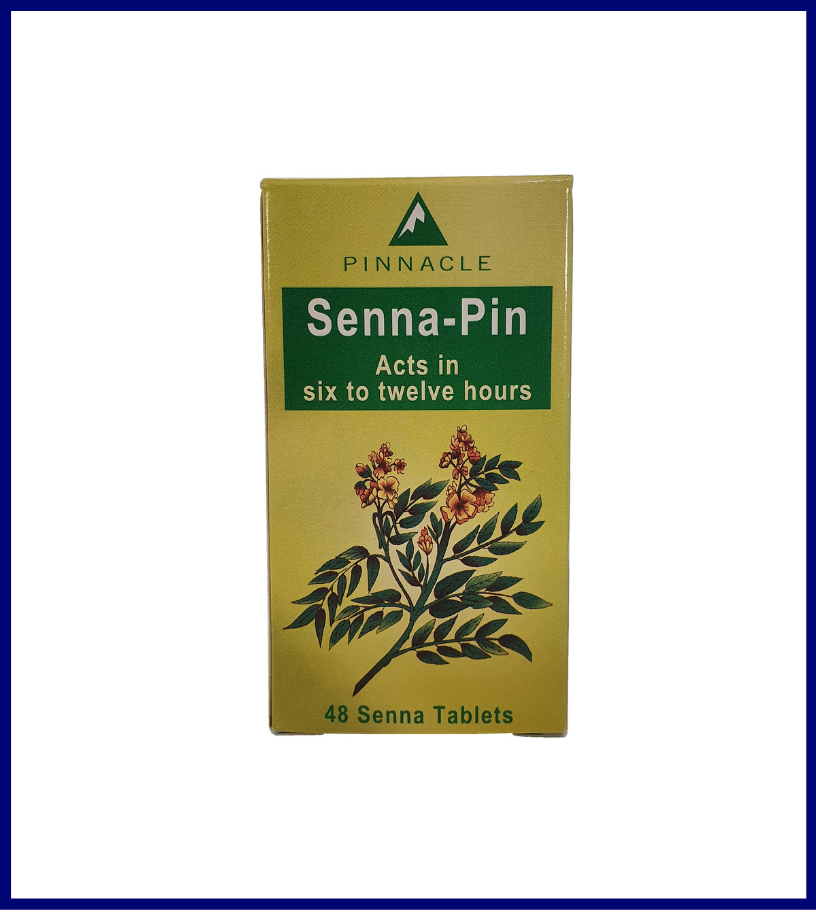 Senna-Pin Tablets 20/48/200 – Pinnacle Pharmaceuticals