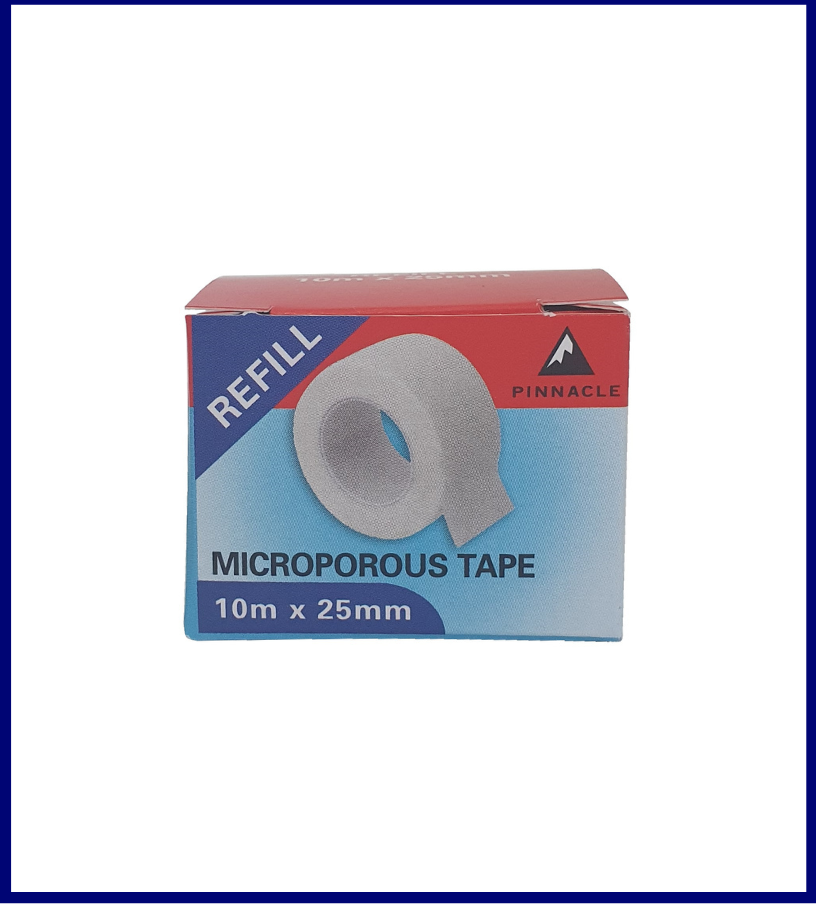 Plaster Microporous Tape 25mm x 10m - refill – Pinnacle Pharmaceuticals