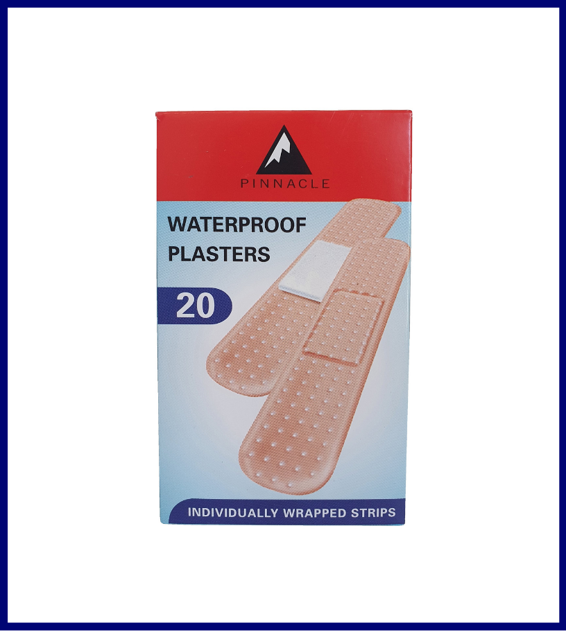 Plasters Waterproof Strips 20/50 – Pinnacle Pharmaceuticals