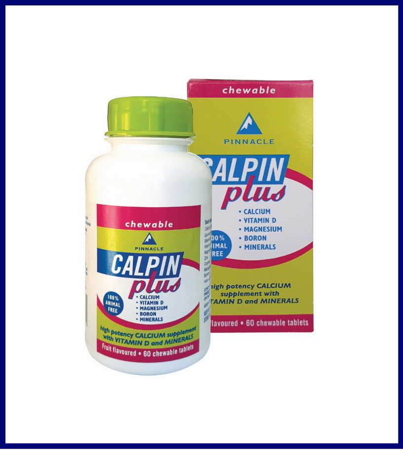 Calpin Plus - Chewable tablets 30 & 60's – Pinnacle Pharmaceuticals